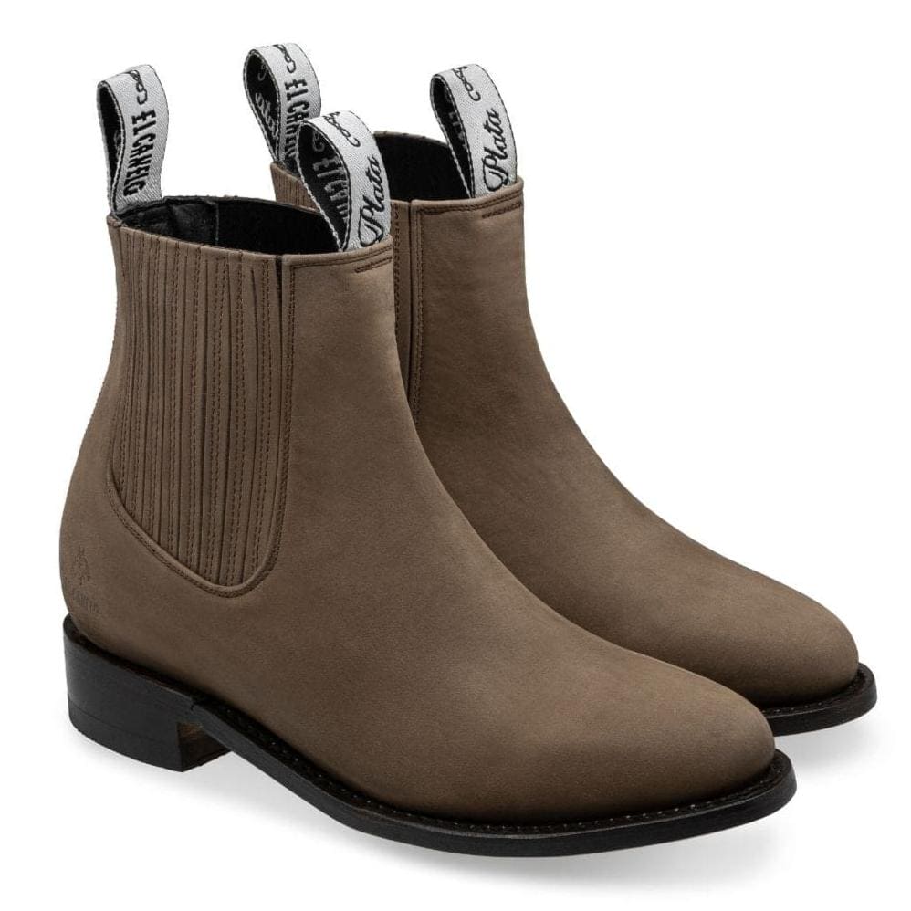 Botin Charro| "Plata" Bisonte – El CANELO Botas y Botines